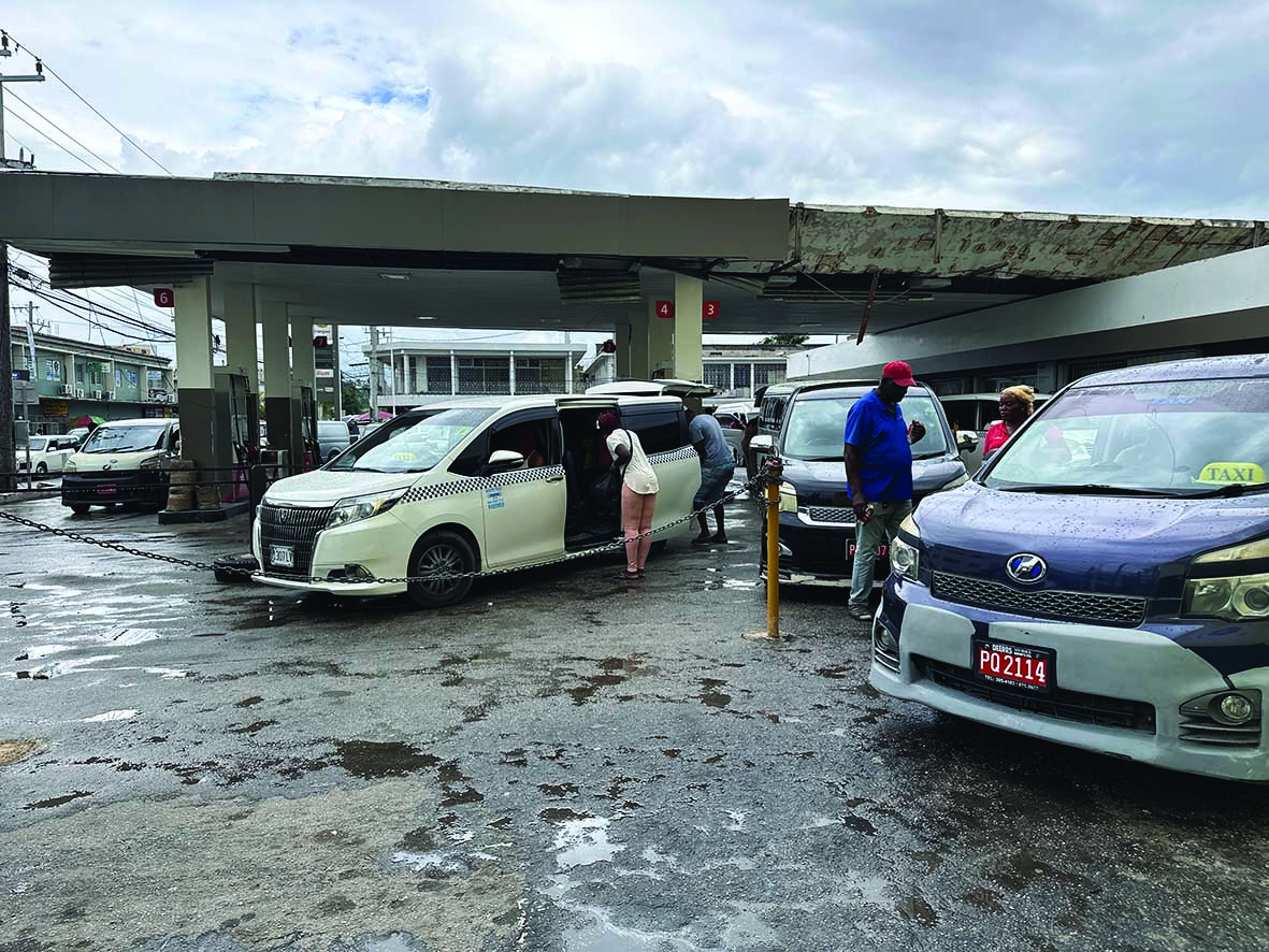 RISKING DISASTER - Students, commuters turn gas stations into gathering ...