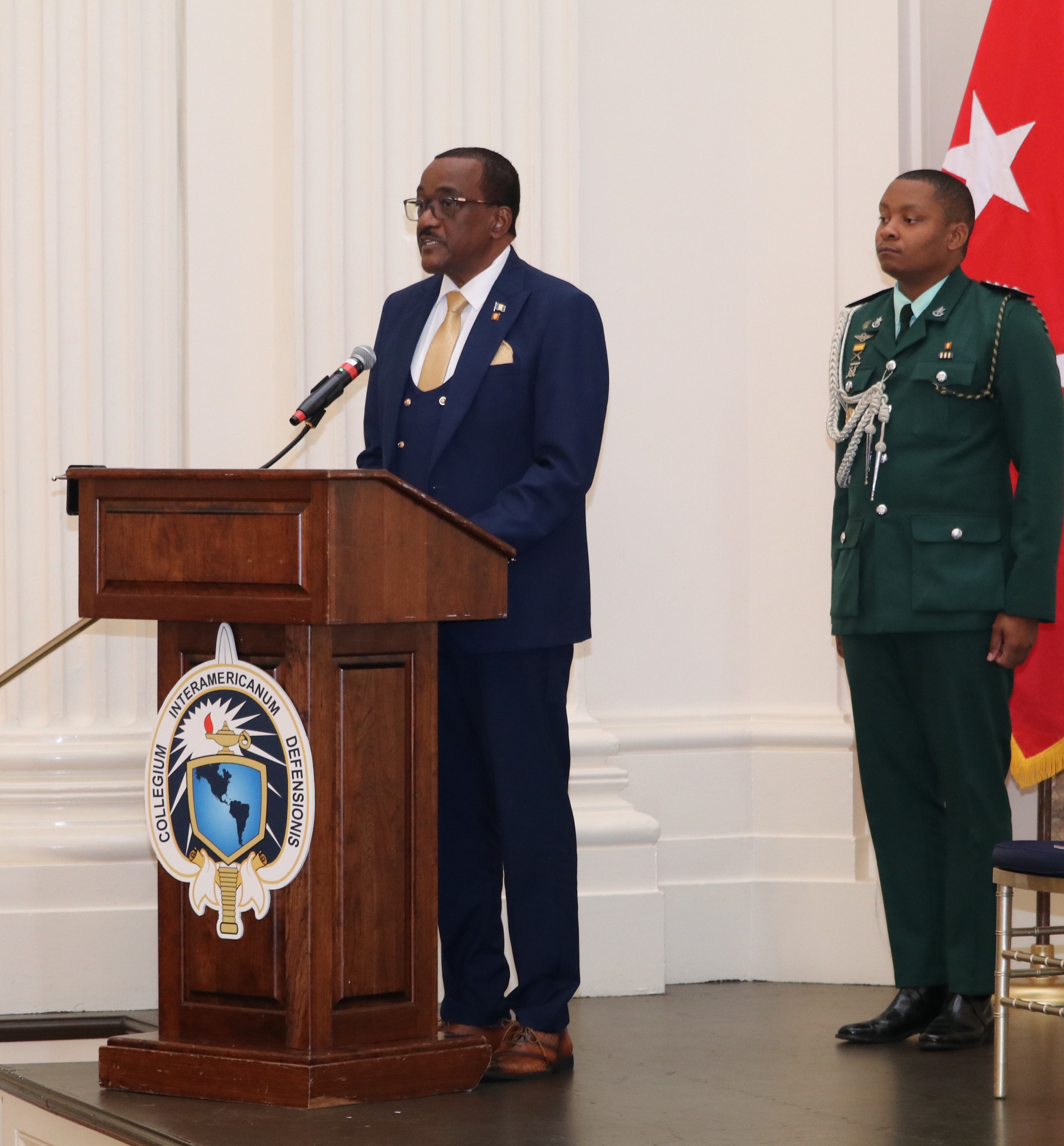 Barbados president urges hemispheric unity at Inter-American Defense ...