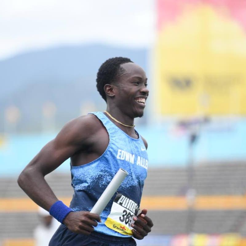 Champs 2026 | Edwin Allen clocks fastest time in boys 4x100m qualifiers ...