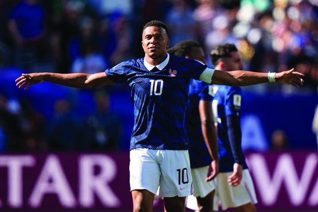 Mbappé gets Les Bleus off and running - France skipper brace helps them ...