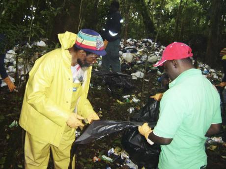 Garbage choking Portland Gap | Lead Stories | Jamaica Gleaner